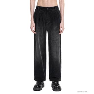 Andrea Ya'aqov Pleated Corduroy Pants