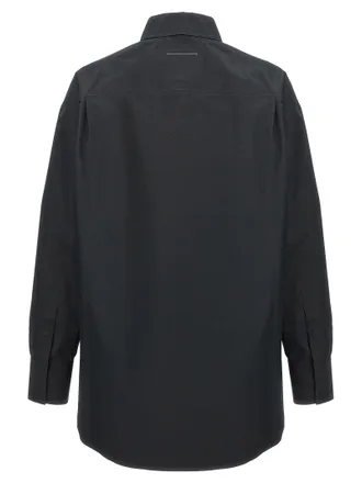 Maison Margiela Womens Black Polyester Blouse