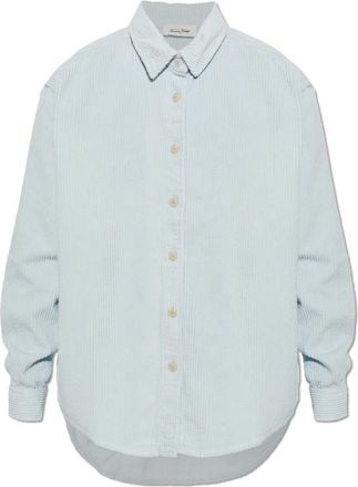American Vintage Damen, Blusen & Hemden, Blau, XS/SGr&ouml;&szlig;e