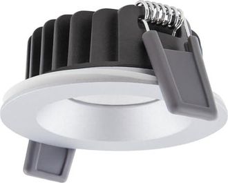 Ledvance Ledvance LED-Spot Air Fix Aluminium Silber 6W 510lm 36D - 930 Warmweiß | Ausschnitt 68mm - IP65 - Höchste Farbwiedergabe - Dimmbar