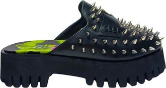 John Richmond Femme, Chaussures, Noir, Taille: 40 EU Mules en cuir