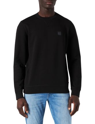 BOSS Herren Westart Sweatshirt, Black1, XXL
