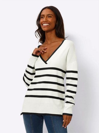 Heine Strickpullover Pullover Langarm Feinstrick