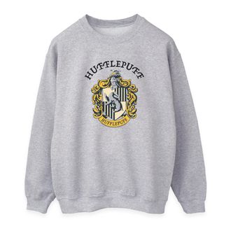 Harry Potter Sweatshirt Logo f&uuml;r Damen (Grau meliert)