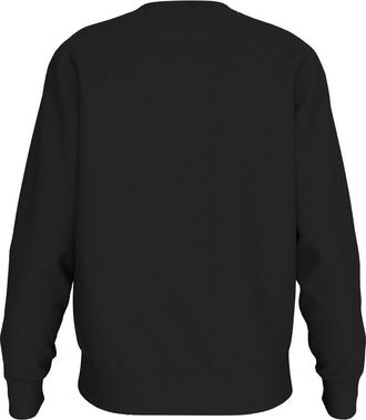 Calvin Klein Sweatshirt Rundhalsuasschnitt, Regular Fit, Logo-Stickerei