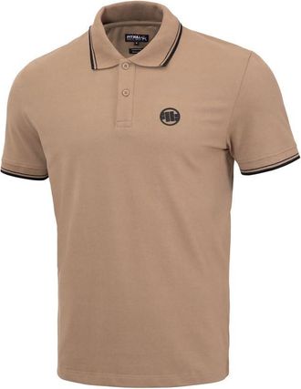 Pitbull Pitbull Herren Poloshirt Kurzarm Polo Classic f&uuml;r M&auml;nner Pit Bull West Coast Pique Stripes Regular T-Shirt Baumwolle Kurzarm Kragenhemd 3XL