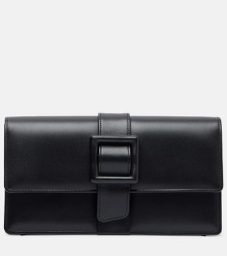 Manolo Blahnik Clutch Maygot aus Leder