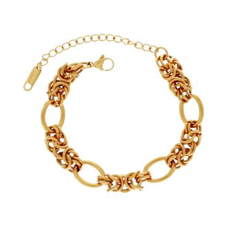 Dansk Copenhagen Femme, Accessoires, Jaune, Taille: ONE Size Courage Bracelet Anneau Tricot&eacute; &Eacute;tanche