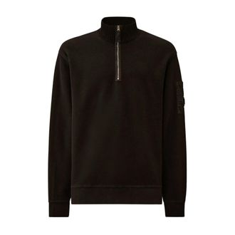 C.P. Company Polo Collar Half-zip Sweatshirt - - Sweatshirts & Hoodies - Herren - Schwarzk - M
