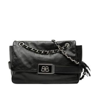 Balenciaga Sac bandouli&egrave;re vintage Pre-owned - Femme - Pre-owned - Noir - Taille: ONE Size
