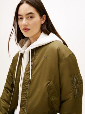 Tommy Jeans Bomberjacke TJW ESSENTIAL BOMBER JACKET Mit Rei&szlig;verschlusstaschen an den &Auml;rmeln