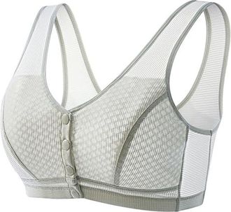 Generic Bustier rembourr&eacute; pour femme - Bretelles r&eacute;glables - Couverture compl&egrave;te - Soutien-gorge confortable sans armatures - Soutien-gorge sans armatures, gr