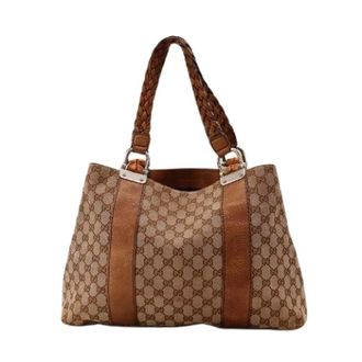 Gucci Pre-owned Le Tote Bambou - Femme - Pre-owned - Brun - Taille: ONE Size