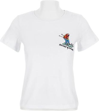 Alessandro Enriquez Femme, Tops, Blanc, Taille: 38 FR T-shirt S101