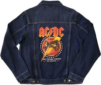 AC/DC Jeansjacke For Those About To Rock Denim Jeansjacke