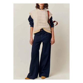 Sessun Pantalon Manhattan Denim Sess&ugrave;n