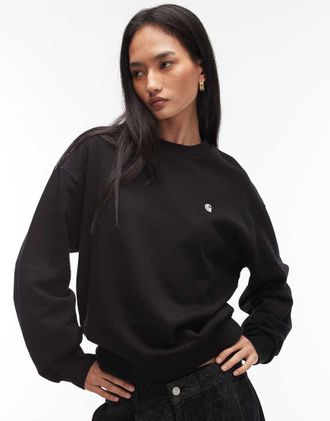 Carhartt Work in Progress Casey - Sweatshirt in Schwarz