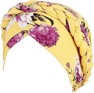 Generic Blingko Foulard Cheveux Femme Chimio,Turban Casquettes Foulard Cheveux Femme Chimio Chapeau Chimiothérapie Bandeau Imprimé Foulard Bandana Bonnet Turb