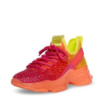 Steve Madden Femme Maxima Basket, Fuchsia ombré, 38 EU