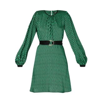 Liu Jo Gr&uuml;nes Klassisches Kleid - - Dresses - Damen - Gr&uuml;n - XS