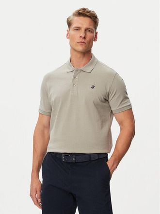 Beverly Hills Polo Club Poloshirt P-SS26M-P42560 Grau Regular Fit