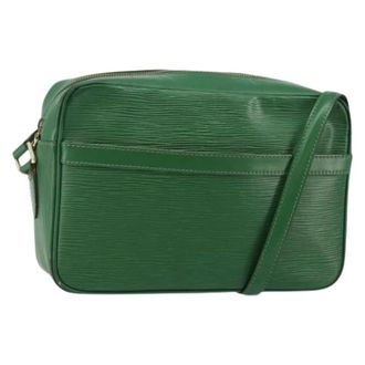 Louis Vuitton Pre-owned Cuir sacs-louis-vuitton - Femme - Pre-owned - Vert - Taille: ONE Size