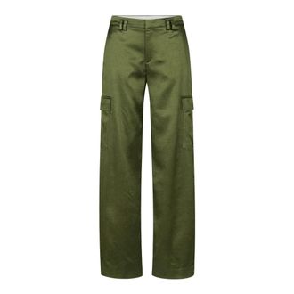 Drykorn Flie&szlig;ende Cargo-Hose - - Trousers - Damen - Gr&uuml;n - W28 L32