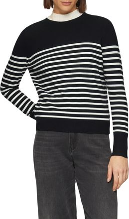 s.Oliver Gestreifter Pullover aus Viskosemix