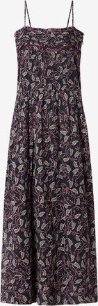 Isabel Marant Robe Demy - Femme - Noir / Framboise - Taille34 - Marant &Eacute;toile