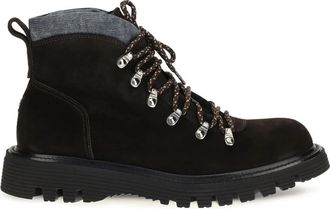 Fratelli Rossetti Wildleder Schn&uuml;rstiefel - - Shoes - Herren - Braun - 43 EU