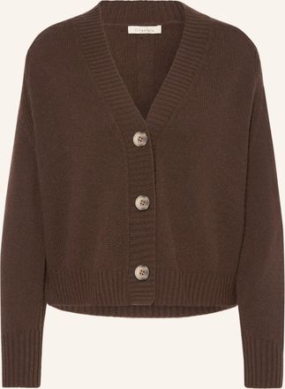 Lilienfels Lilienfels Strickjacke Aus Cashmere braun