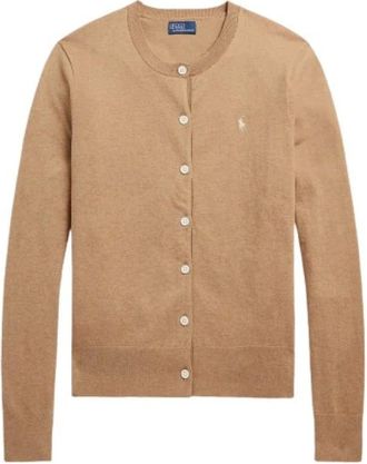 Polo Ralph Lauren Femme, Pulls, Brun, Taille: 36 FR Tricots