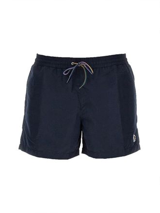 Paul Smith Recycled Polyester Swim Shorts - Blue