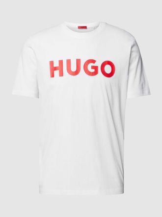 HUGO BOSS T-Shirt mit Label-Schriftzug Modell DULIVIO