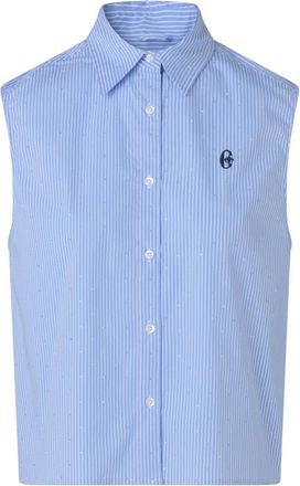 Conte Of Florence Femme, Blouses et Chemises, Bleu, Taille: 42 FR Camicia