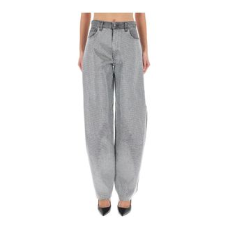 Haikure Femme, Jeans, Gris, Taille: W28 Wide Leg Printed Pants