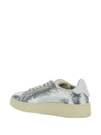 Autry Medalist Low Sneakers - Silver