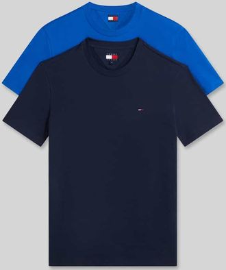 Tommy Jeans Slim Fit T-Shirts aus reiner Baumwolle im 2er-Pack