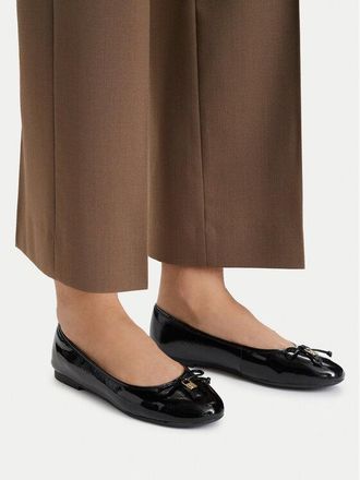 Tommy Hilfiger Ballerinas Hilifger Patent Ballet FW0FW09005 Schwarz