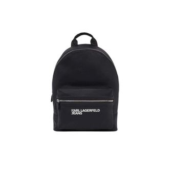 Karl Lagerfeld Homme, Sacs, Noir, Taille: ONE Size Sac &agrave; dos en similicuir