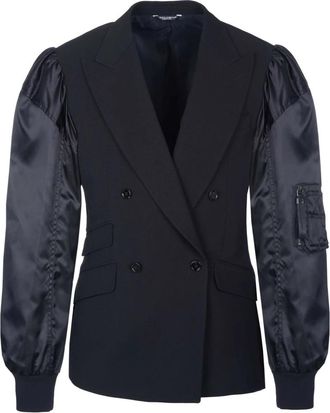 Dolce & Gabbana Blazer - - Jackets - Damen - Schwarzk - 2XL