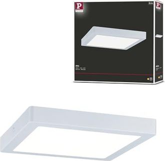 Paulmann 709.00 Deckenleuchte Abia LED Panel, 22 W, 2700 K, IP20, Wei&szlig;, Kunststoff