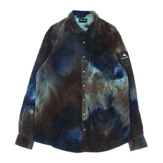 Mauna Kea Multicolor Samt Langarmhemd - - Shirts - Herren - Mehrfarbig - S