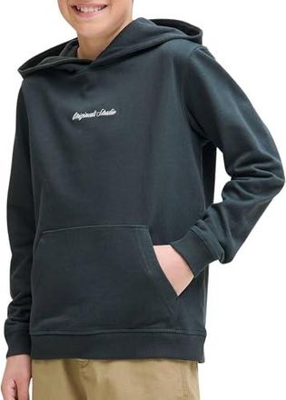 Jack & Jones Jornorrebro EMB Noos JNR Sweat &agrave; Capuche pour Homme, Forest River, 140