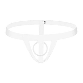 Generic String Tanga Hommes Doux Anneau en Silicone Hautement &Eacute;lastique pour Hommes avec Taille Basse Lift Type Ensemble de Culotte Ensemble Pantalon Anneau S