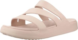 Crocs Femme, Chaussures, Rose, Taille: 37 EU Getaway Strappy