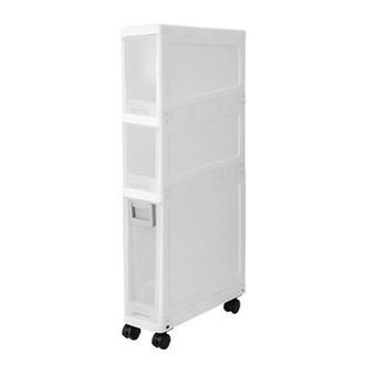 Generic Schmaler Badezimmerschrank, mit Schubladen und Kleiderschrank, D&uuml;nne Schmale Regale F&uuml;r Kleine R&auml;ume, F&uuml;r Wohnzimmer Schlafzimmer B&uuml;ro K&uuml;che Eingangsb