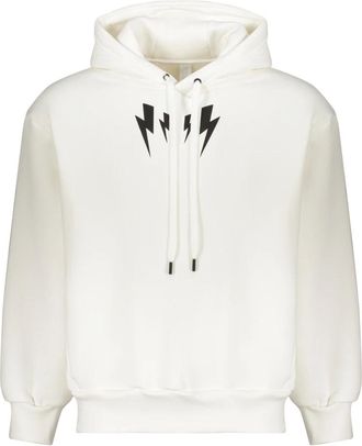 Neil Barrett Homme, Sweatshirts et sweats &agrave; capuche, Blanc, Taille: L SweaT-shirts & SweaT-shirts &agrave; capuche