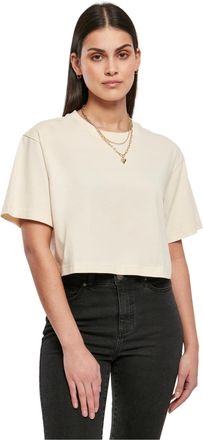 Urban Classics Womens Ladies Short Oversize Tee T-Shirt, whitesand, 5XL