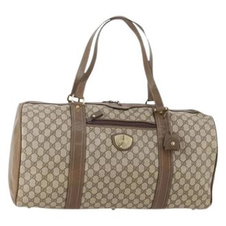 Gucci Sac Boston Pre-owned - Femme - Pre-owned - Beige - Taille: ONE Size